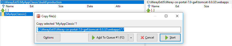Running ExtJS app as a Liferay portlet: Part 1